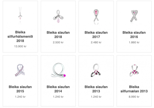 Bleika slaufan - Polka na Islandii